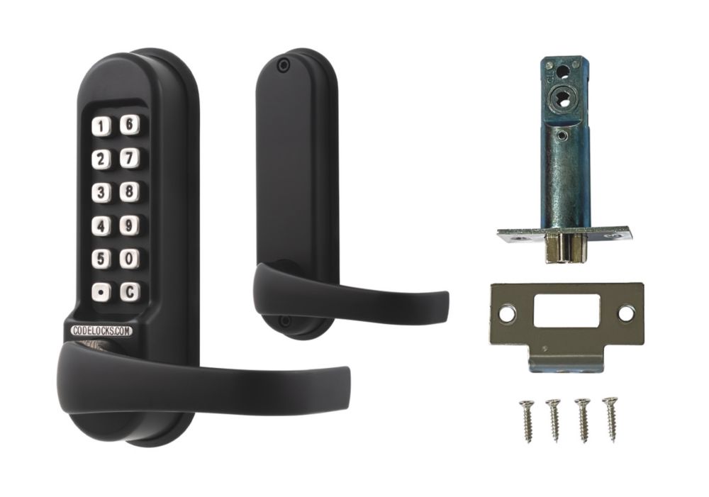 Codelocks Push-Button Lock & Mortice Latch with Code-Free Mode 72mm ...
