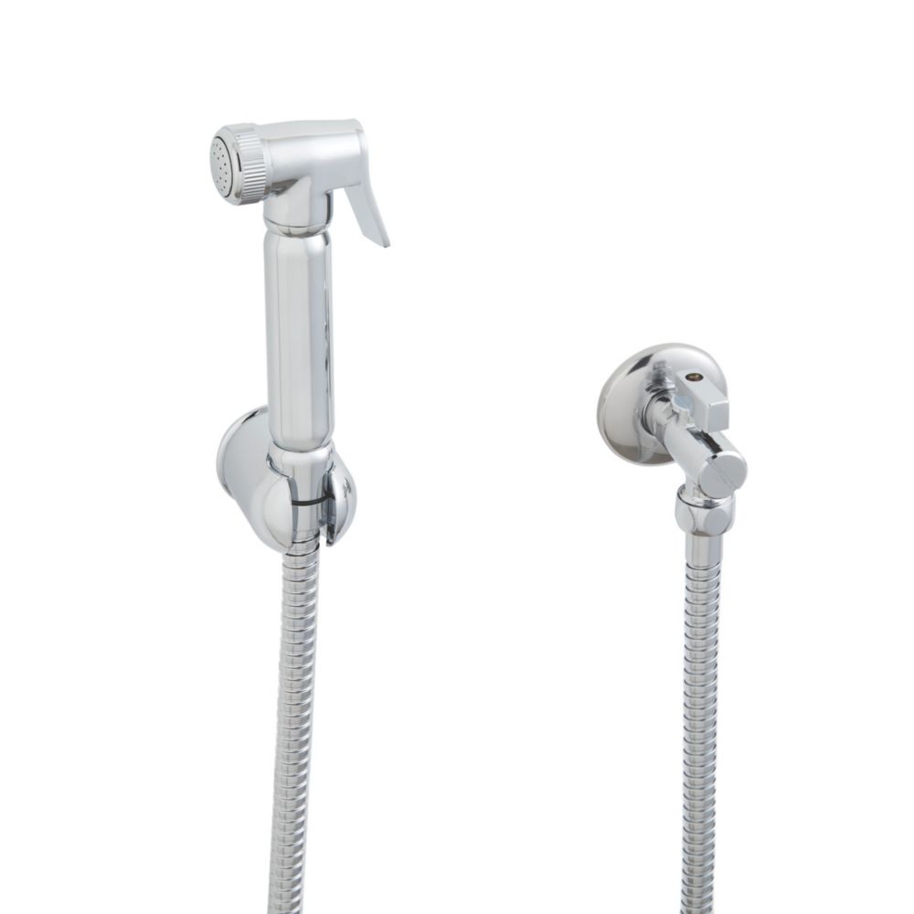 Highlife Bathrooms Skara Douche Set with Isolator Valve Chrome - Screwfix