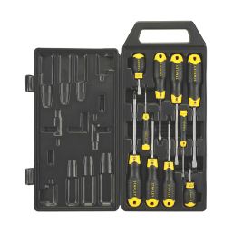 Stanley Mixed Screwdriver Set 10 Pcs - Screwfix