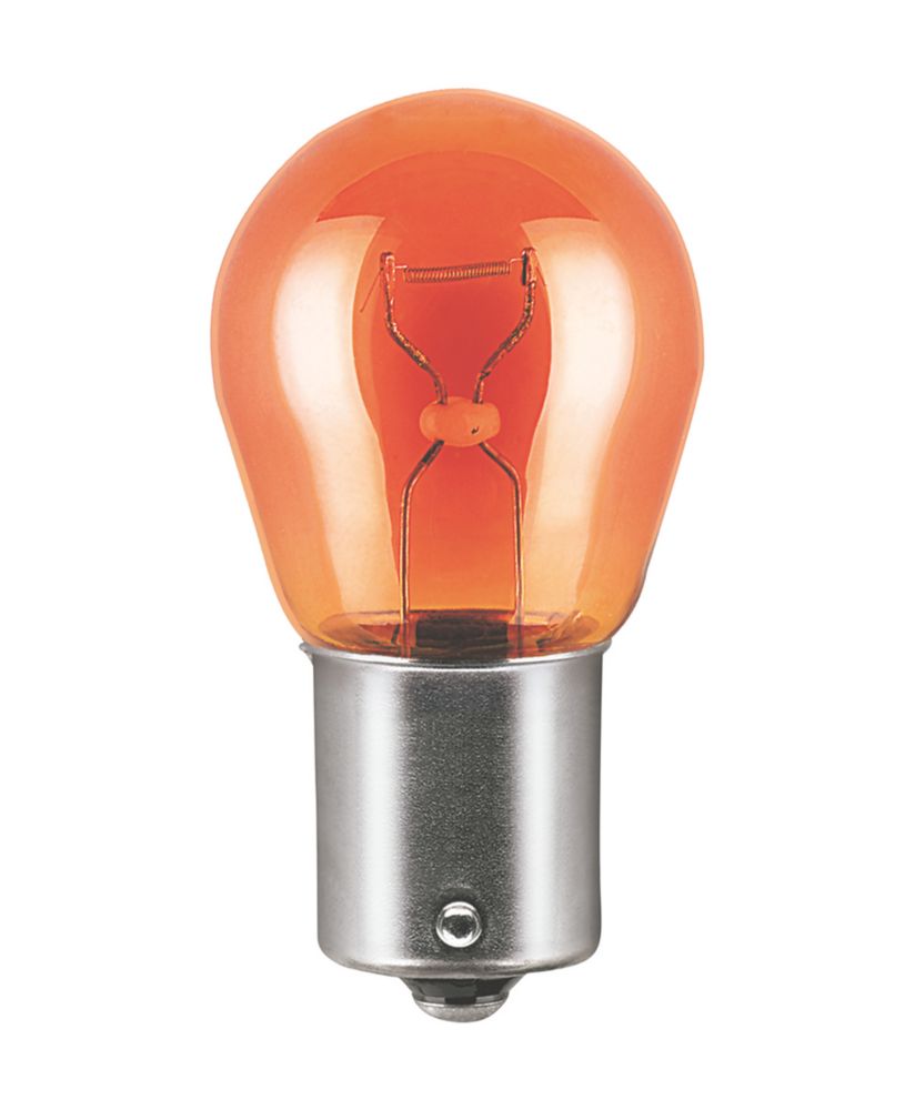Osram BAU15s Auxiliary On-Road Bulbs (AUX PY21W) 21W 2 Pack - Screwfix