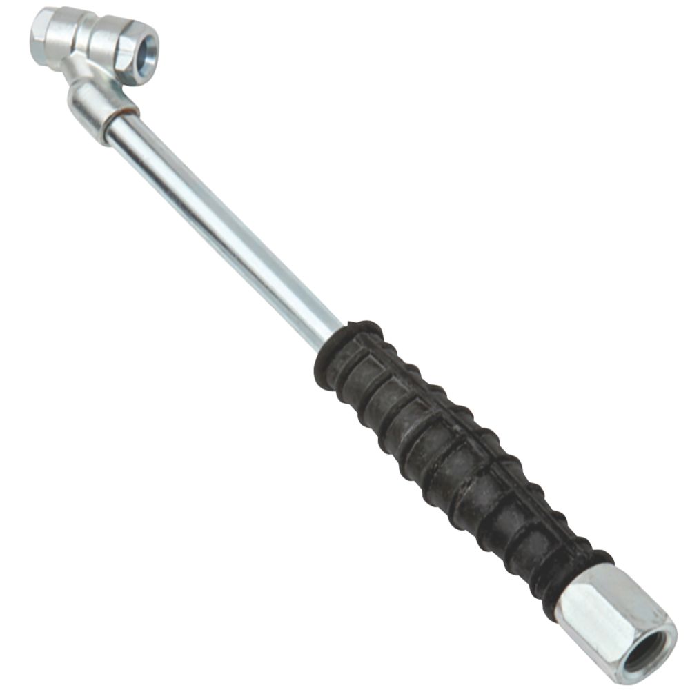 PCL CO1A03 Open-Ended Twin Tyre Hold-On Valve Connector 1/4" - Screwfix