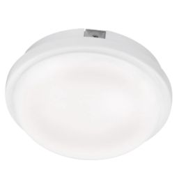 Aurora Utilite Indoor & Outdoor Round LED Bulkhead White 15W 1550lm ...