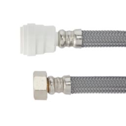 Flomasta Push-Fit Straight Flexible Hose 22mm x 3/4" x 300mm - Screwfix