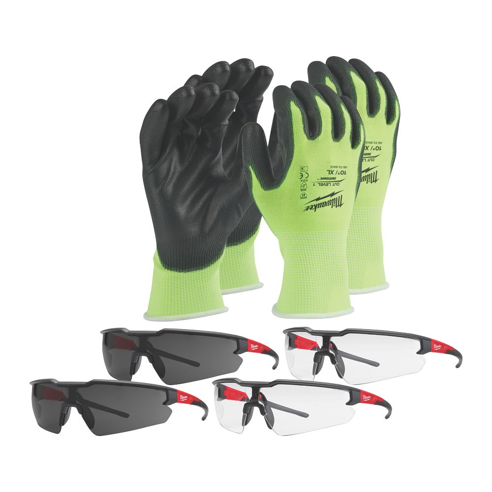 Milwaukee 4932492070 Combo PPE Starter Kit 6 Pcs - Screwfix