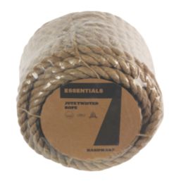 Essentials Rope Natural 14mm x 20m - Screwfix