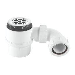 McAlpine Shower Trap White 40mm - Screwfix