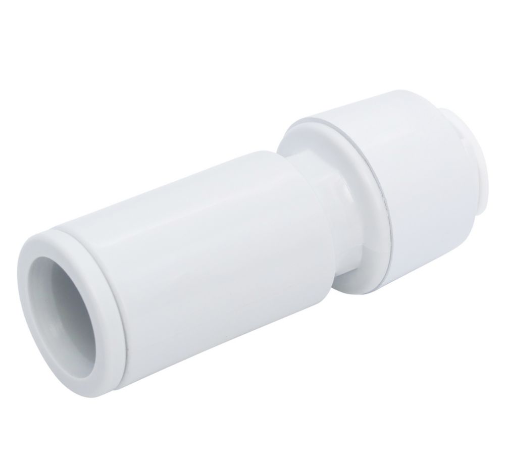 FloPlast FloFit+ Plastic Push-Fit Stem Reducer F 15mm x M 28mm - Screwfix