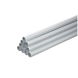 Flomasta Push-Fit PE-X Pipes 15mm x 3m White 10 Pack - Screwfix