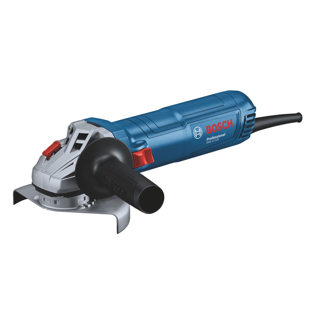 Bosch GWS 12-125 520W 4.92" Electric Angle Grinder 110V - Screwfix