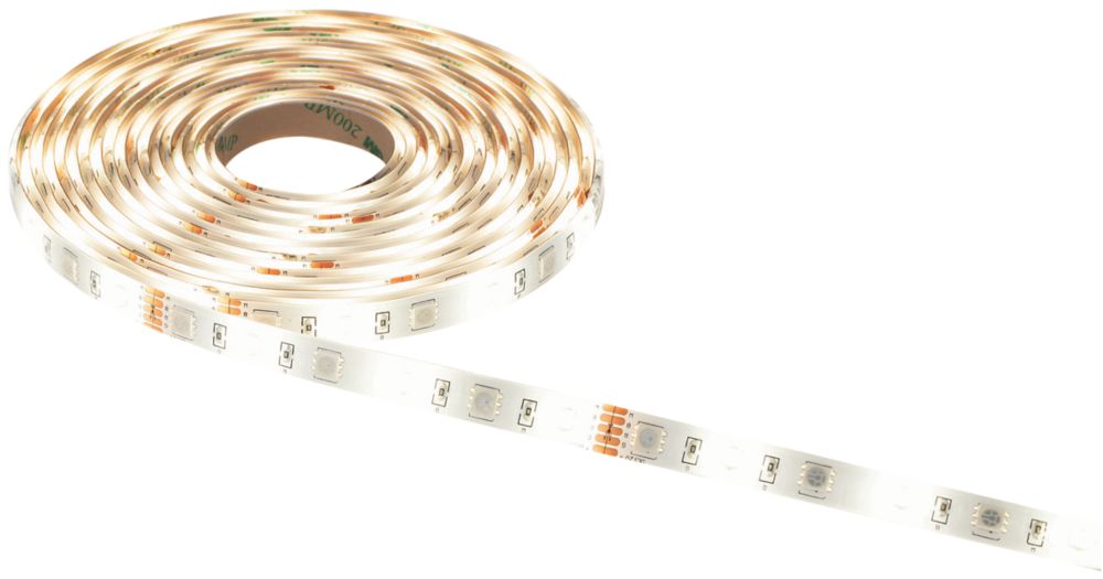 LAP 5m LED Tape Lights 16W 400lm/m | LED Strip Lights | Screwfix.ie