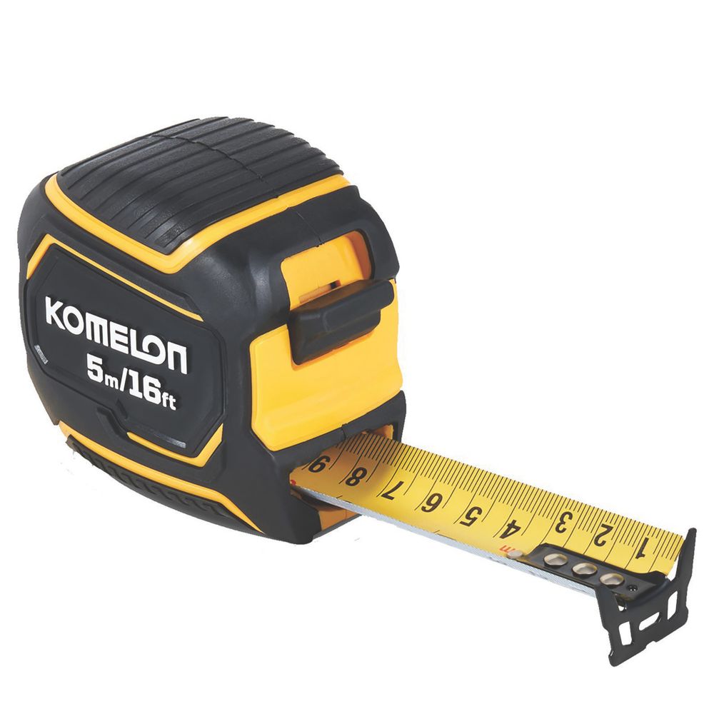 Komelon Extreme 5m Tape Measure - Screwfix