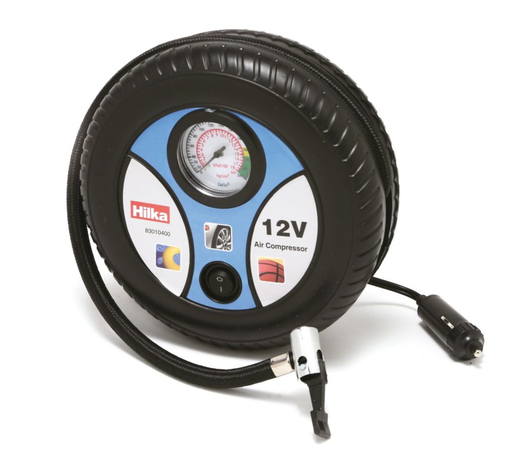 Hilka Pro-Craft Compact Air Compressor 12V - Screwfix