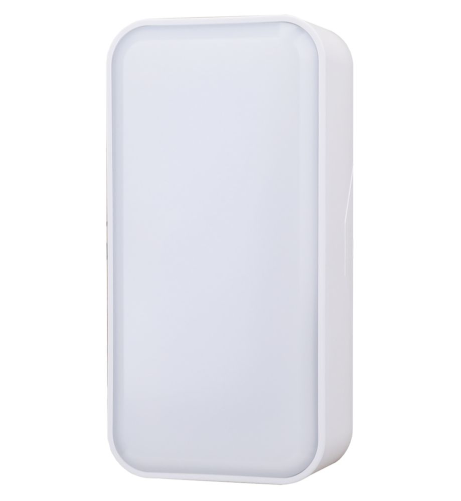 LAP Outdoor Rectangular LED Bulkhead White 16W 1000lm - Screwfix