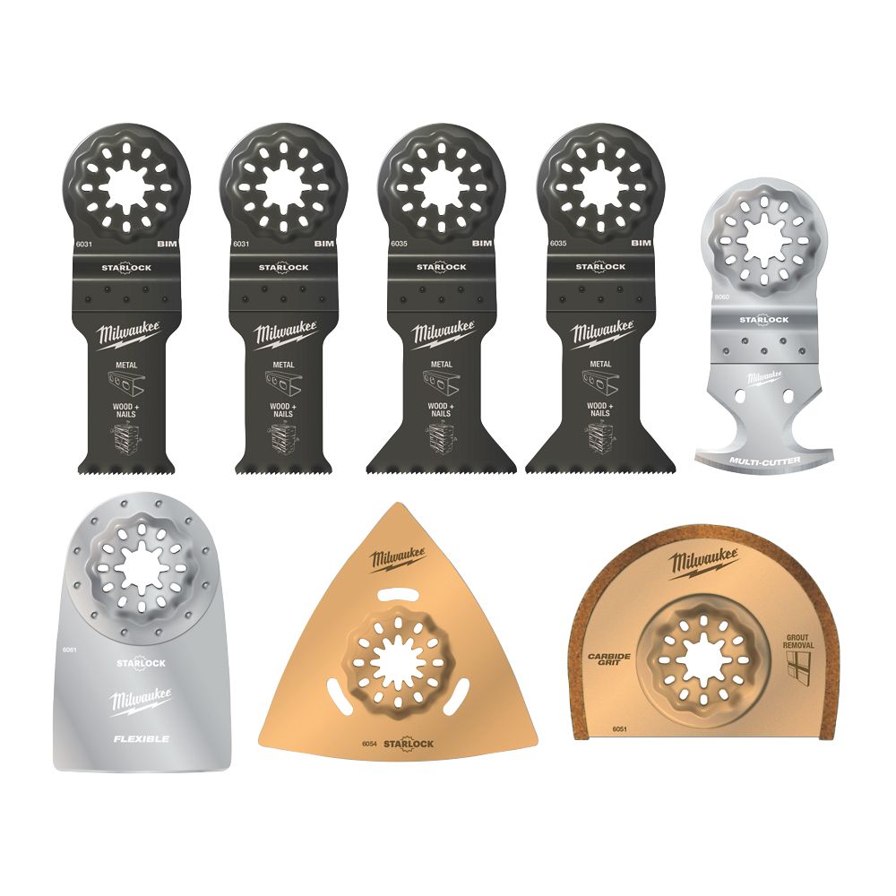 Milwaukee Starlock Renovation 48906088 Multi-Material Multi-Tool ...