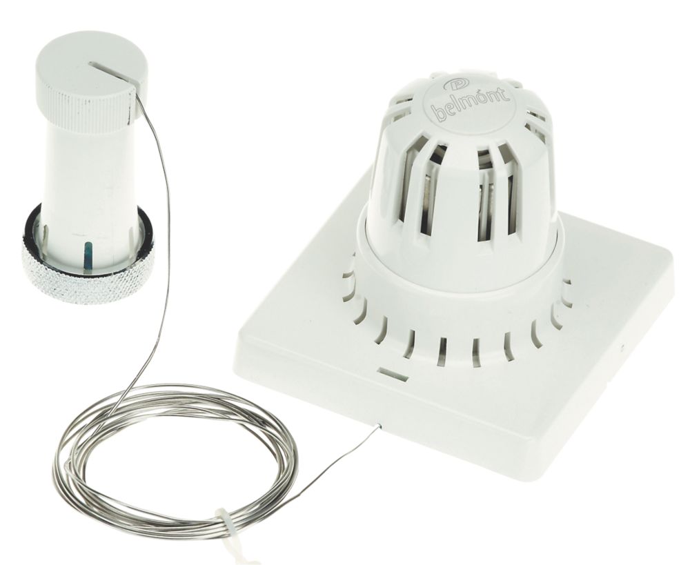 Pegler White Thermostatic Radiator Remote Adjuster - Screwfix