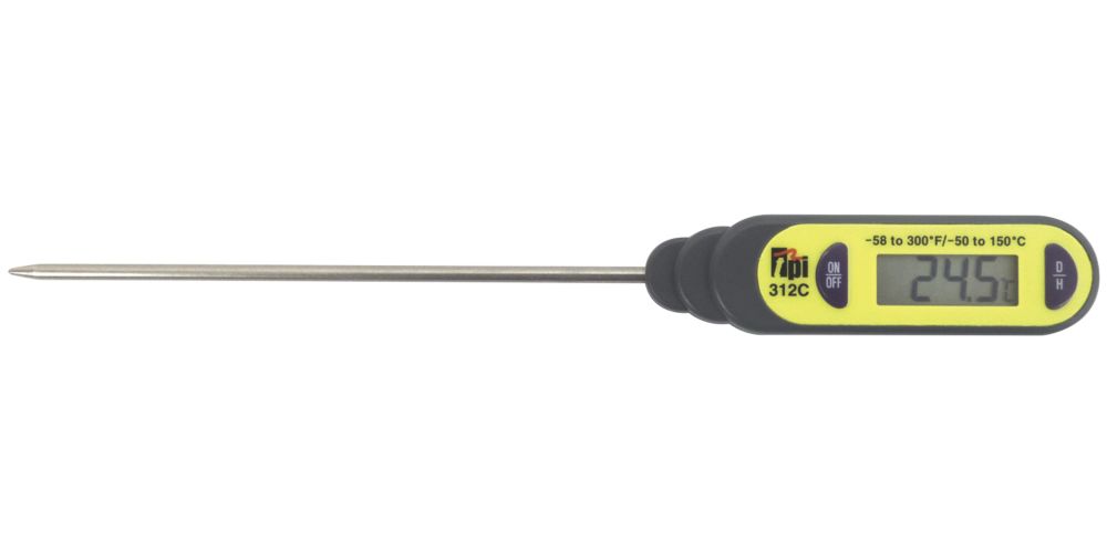 TPI 312C Immersion Tip Pocket Thermometer - Screwfix