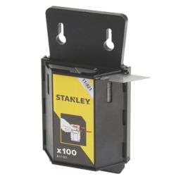 Stanley Heavy Duty Utility Knife Blades 100 Pack - Screwfix
