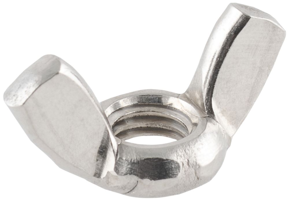 Easyfix A2 Stainless Steel Wing Nuts M10 10 Pack - Screwfix