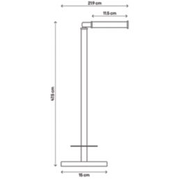 Ormara Floor-Mounted Toilet Roll Holder Chrome-Plated - Screwfix