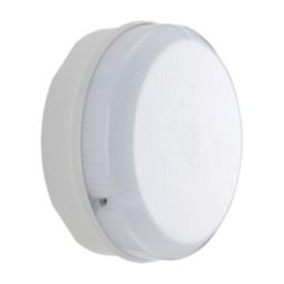 Luceco Outdoor Round LED Bulkhead White 6W 780lm - Screwfix