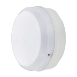 Luceco Outdoor Round LED Bulkhead White 6W 780lm - Screwfix