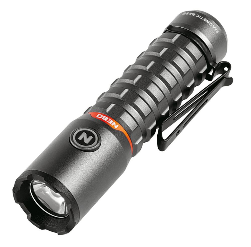 Nebo Torchy 2k Rechargeable LED Torch Graphite 500lm - Screwfix