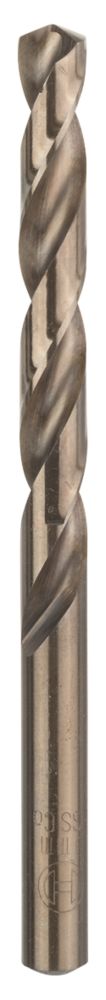 Bosch Twist Cobalt Straight Shank Metal Drill Bit 9mm x 125mm - Screwfix