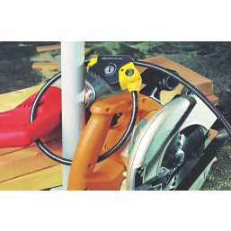 Master Lock Braided Steel Python Cable Lock 4.5m x 10mm - Screwfix