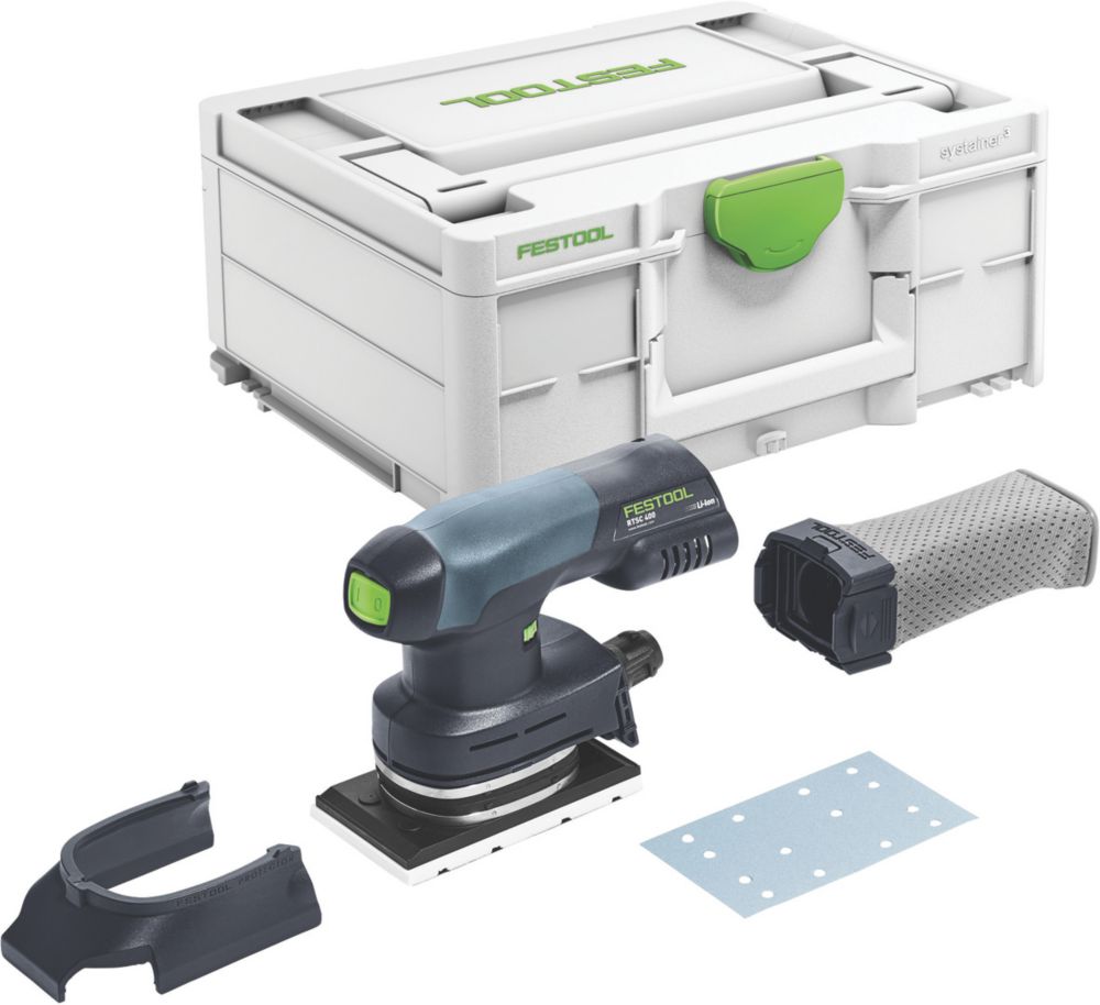Festool 577233 18V Li-Ion Brushless Cordless Sheet Sander - Bare - Screwfix