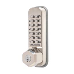Codelocks Fire Rated Push-Button Lock with Mortice Latch 52mm - Screwfix