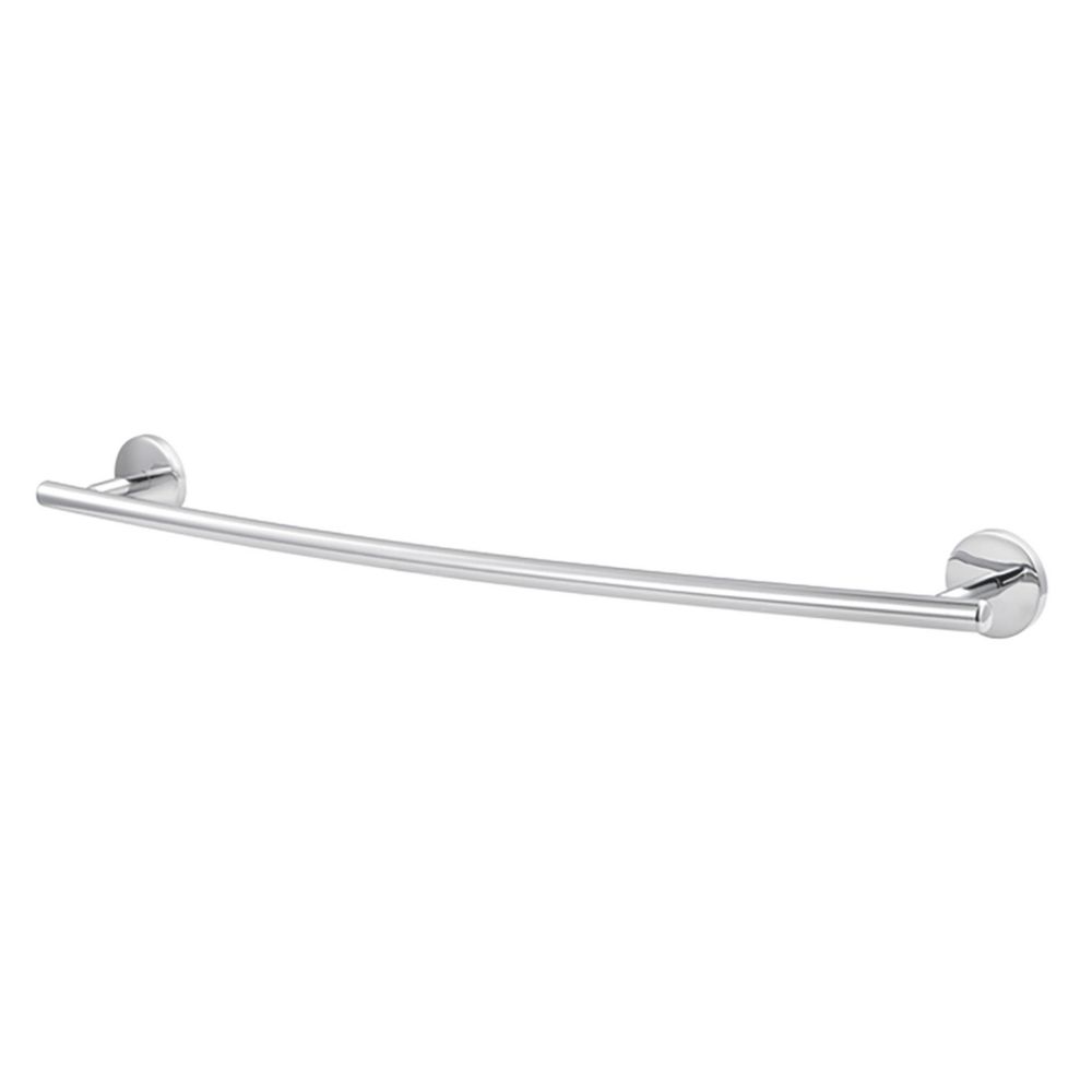 Ormara Towel Rail Silver 670mm x 100mm x 55mm - Screwfix