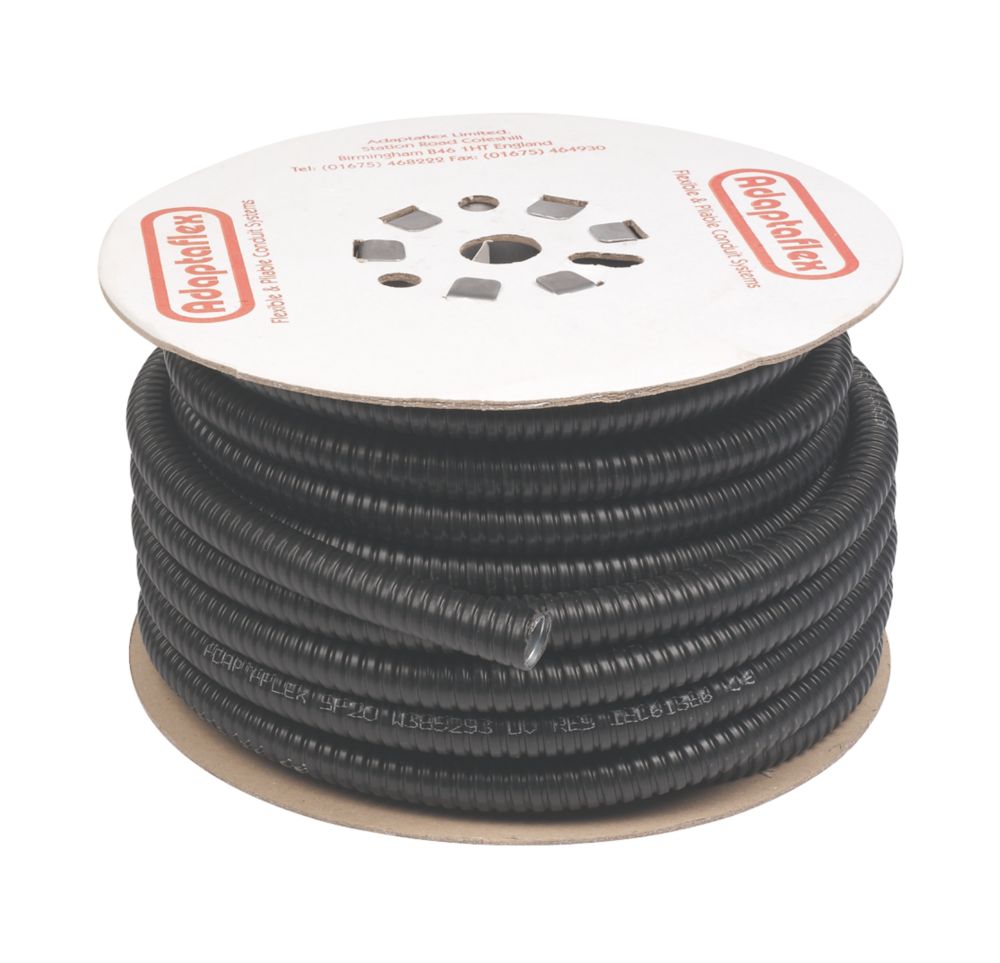 Adaptaflex PVC Covered Liquid Resistant Conduit 20mm x 25m | Flexible ...