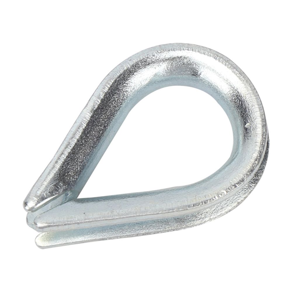 Essentials Steel Thimbles 5mm 2 Pack - Screwfix