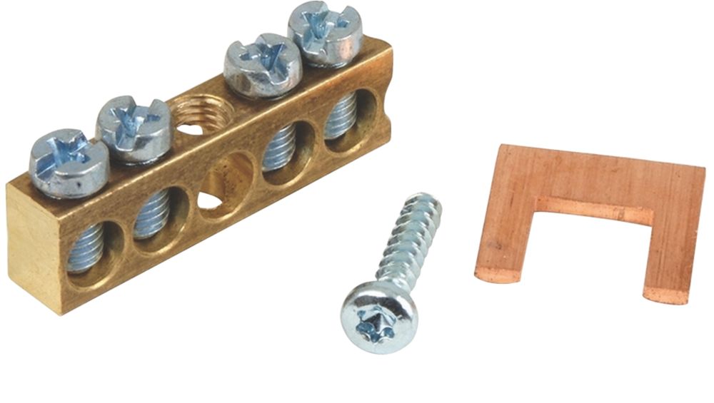 Schneider Electric 5-Way Clean Earth Terminal Kit - Screwfix