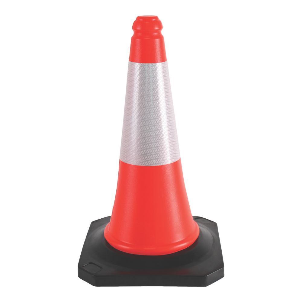 Essentials Barrier03 Safety Cone 500mm - Screwfix