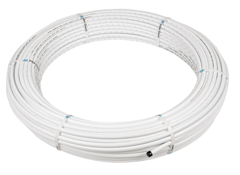 JG Speedfit 15BPEX-150C Push-Fit PE-X Barrier Pipe 15mm x 150m White ...