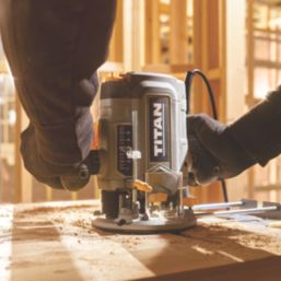 Titan TTB883ROU 1200W 8mm Electric Router 240V - Screwfix