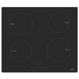 Cooke Lewis Induction Hob Black 59cm Screwfix