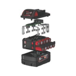 Milwaukee M18 B5 18V 5.0Ah Li-Ion RedLithium Battery - Screwfix