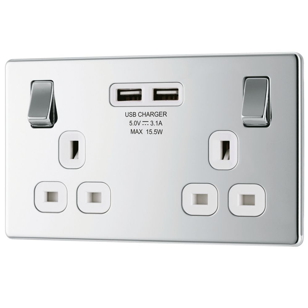 USB Sockets | USB Plug Sockets | Screwfix.ie