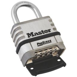 Master Lock 1174D Stainless Steel Weatherproof Combination Padlock 58mm ...