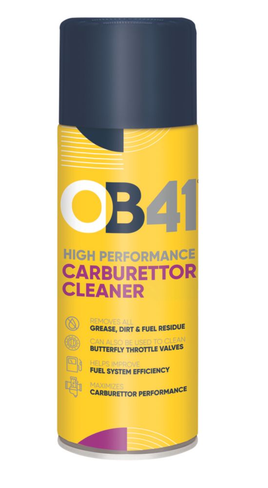 OB41 Carburettor Cleaner 400ml - Screwfix