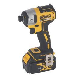 DEWALT DCK266M2T-GB 18V 2 x 4.0Ah Li-Ion XR Brushless Cordless Twin Pack - Screwfix