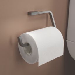 Elland Toilet Roll Holder Brushed Chrome - Screwfix