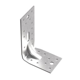 Sabrefix Heavy Duty Angle Brackets Galvanised 63mm x 90mm 10 Pack ...