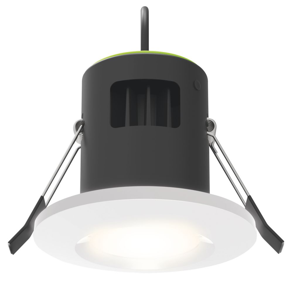 4lite WiZ Connected Fixed Fire Rated LED Smart Downlight White 8W 675lm ...