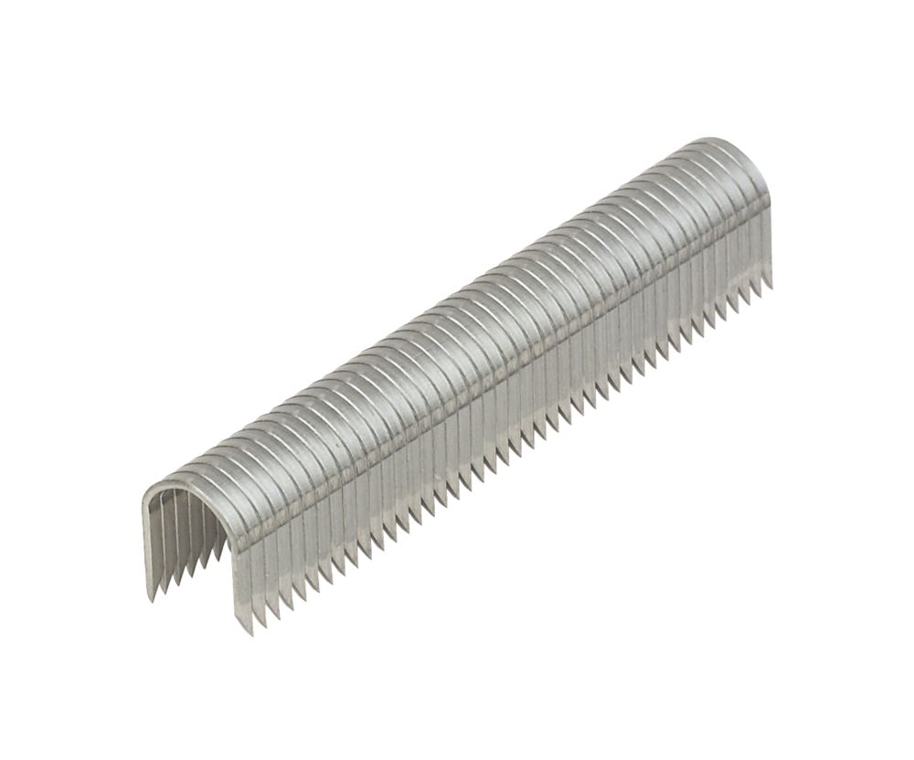 C.K Low Voltage Cable Tacks Galvanised 11.1mm x 7.5mm 1000 Pack - Screwfix