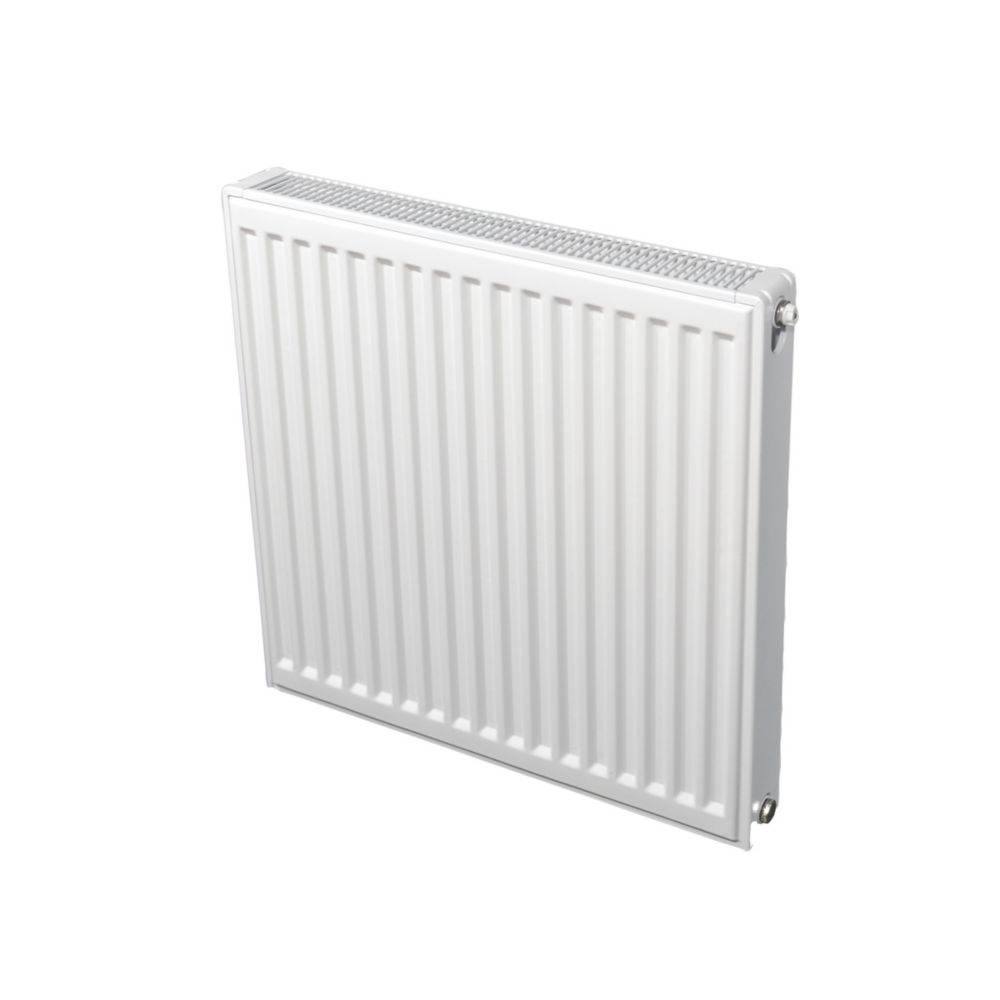 Stelrad 600mm x 600mm 2576BTU White Type 21 Convector Radiator - Screwfix