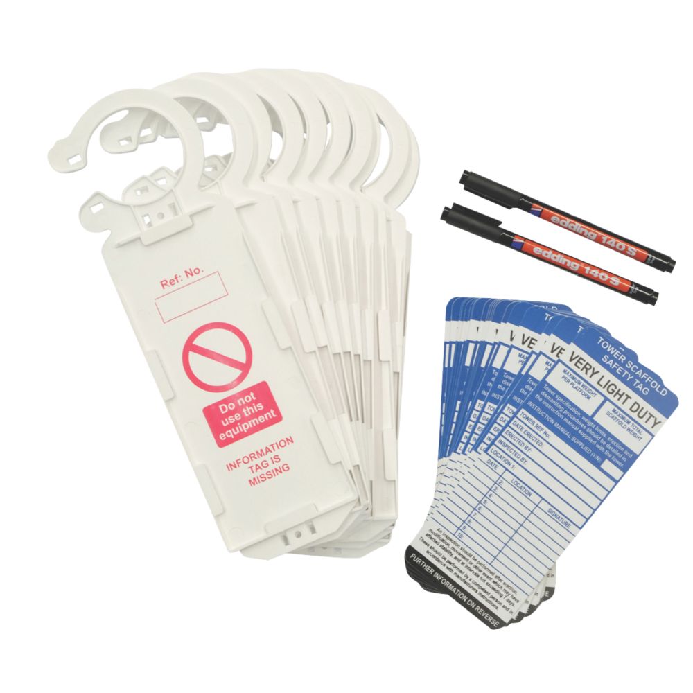 Essentials Tower Scaffold Safety Box 32 Piece Set - Screwfix