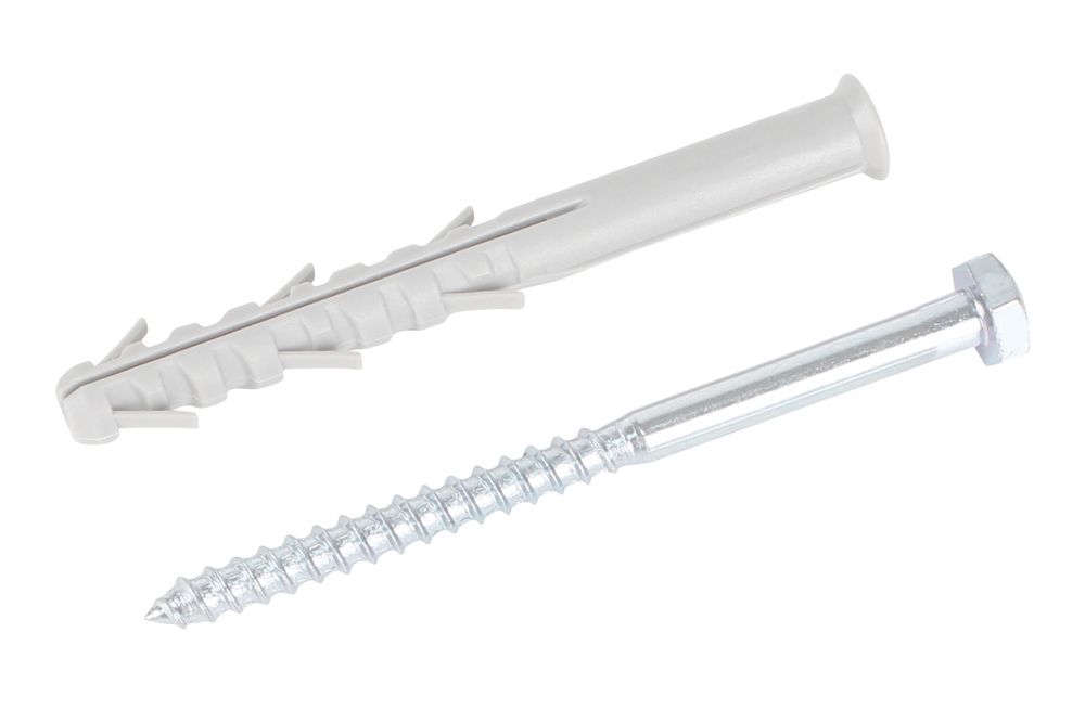 Easyfix Hex Long Expansion Frame Fixings 10mm x 80mm 12 Pack - Screwfix